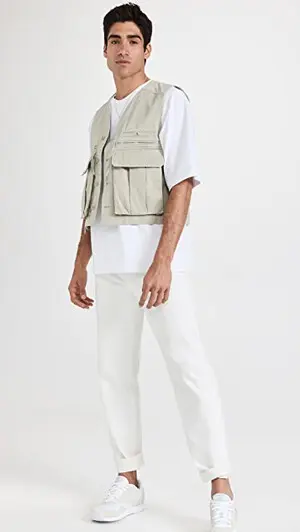 Lemaire Reporter Vest - Abbey Stone | Editorialist